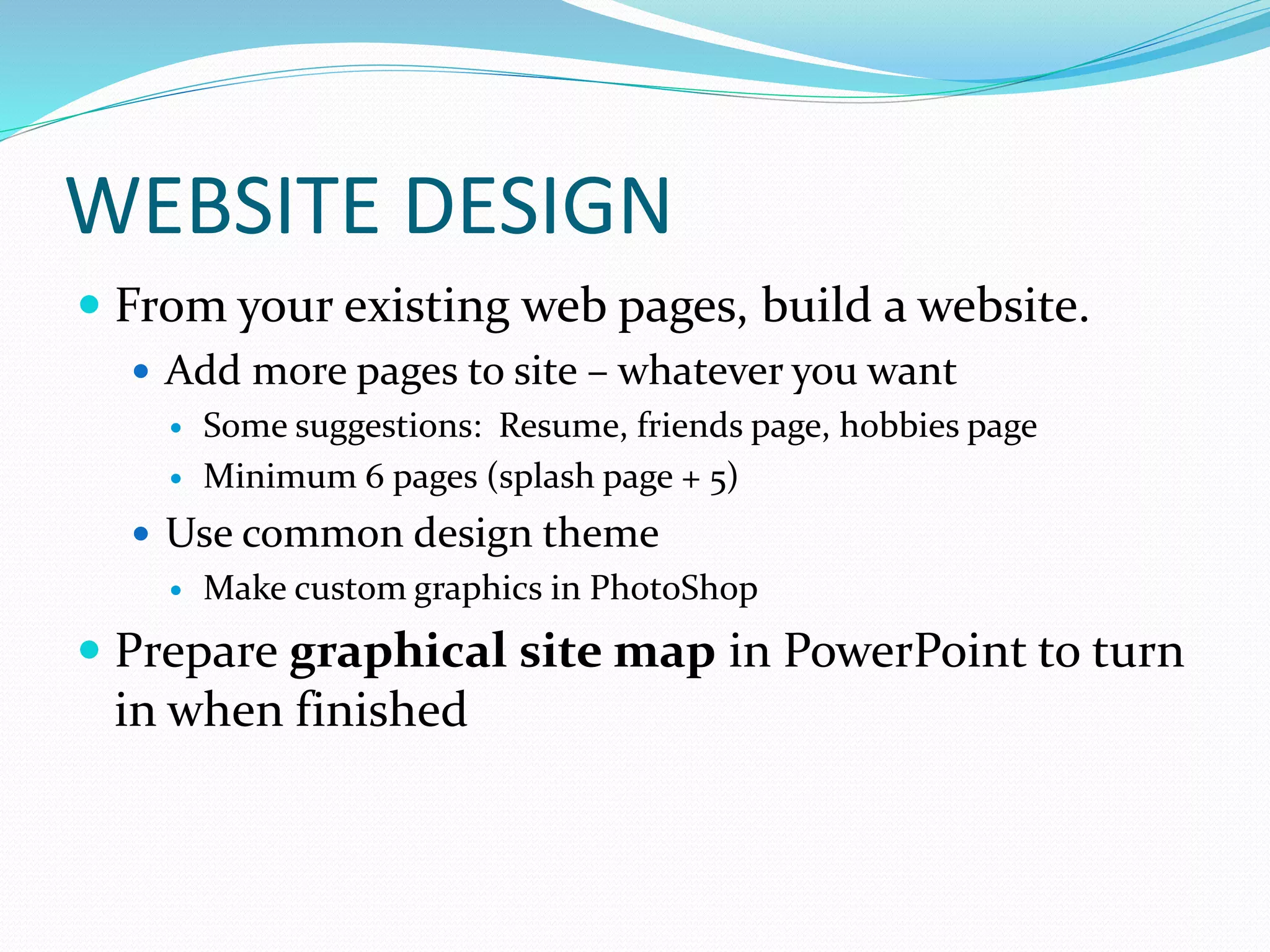 Presentation of web designing | PPTX