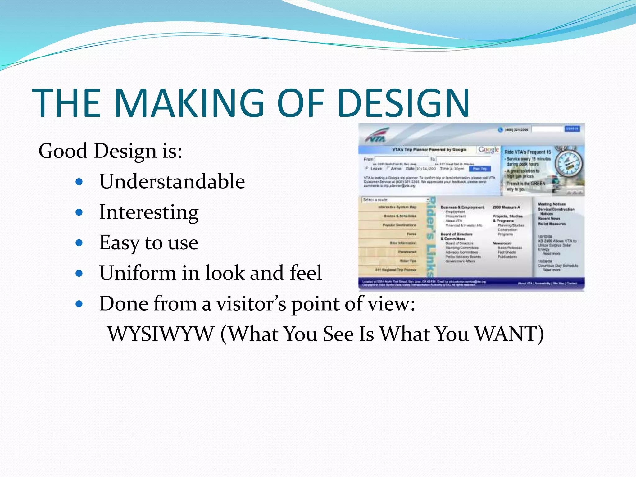 Presentation of web designing | PPTX