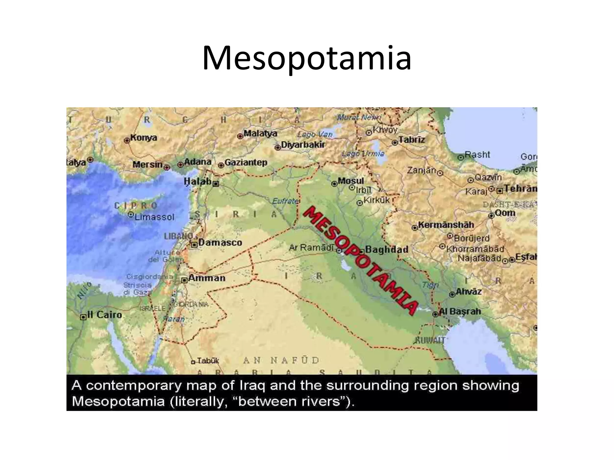 Presentation of Mesopotamia | PPTX