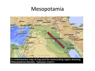 Presentation of Mesopotamia | PPTX