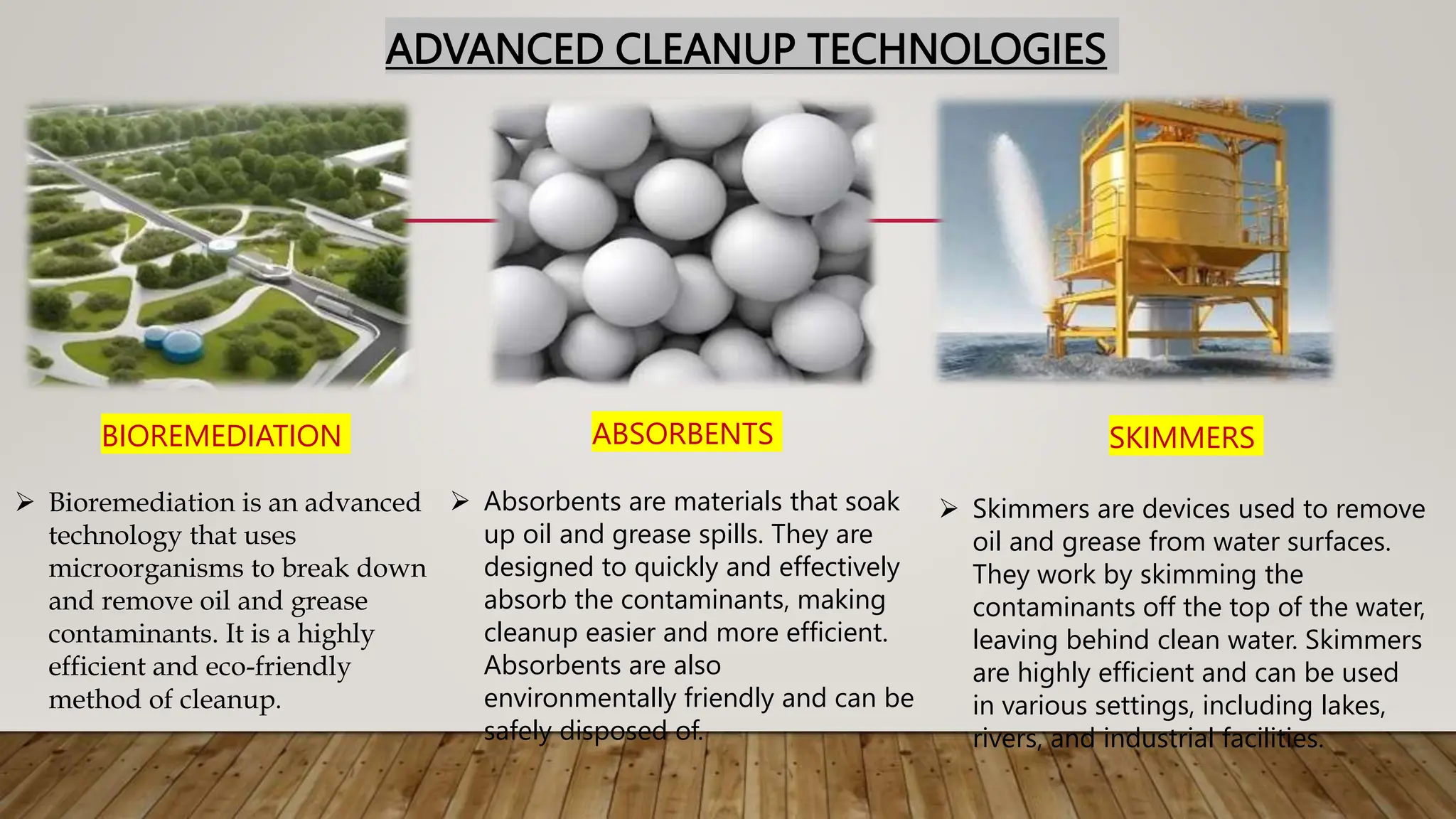 Presentation oil spillage and grease deposits PPT.pptx