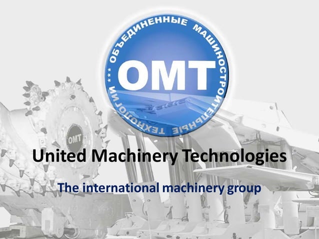 Presentation omt 2012 part 1eng | PPT