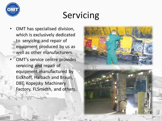 Presentation omt 2012 part 1eng | PPT
