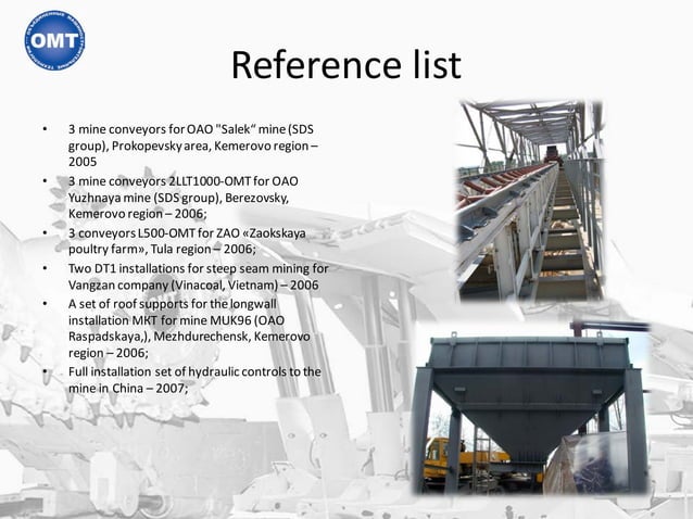 Presentation omt 2012 part 1eng | PPT