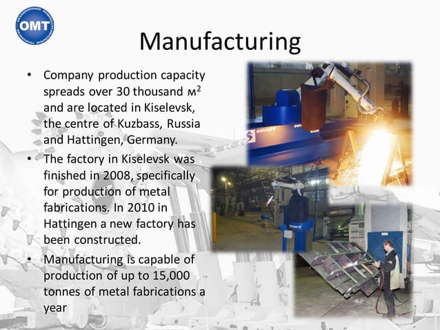 Presentation omt 2012 part 1eng | PPT