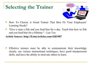 Presentation on desining hrd programe | PPT