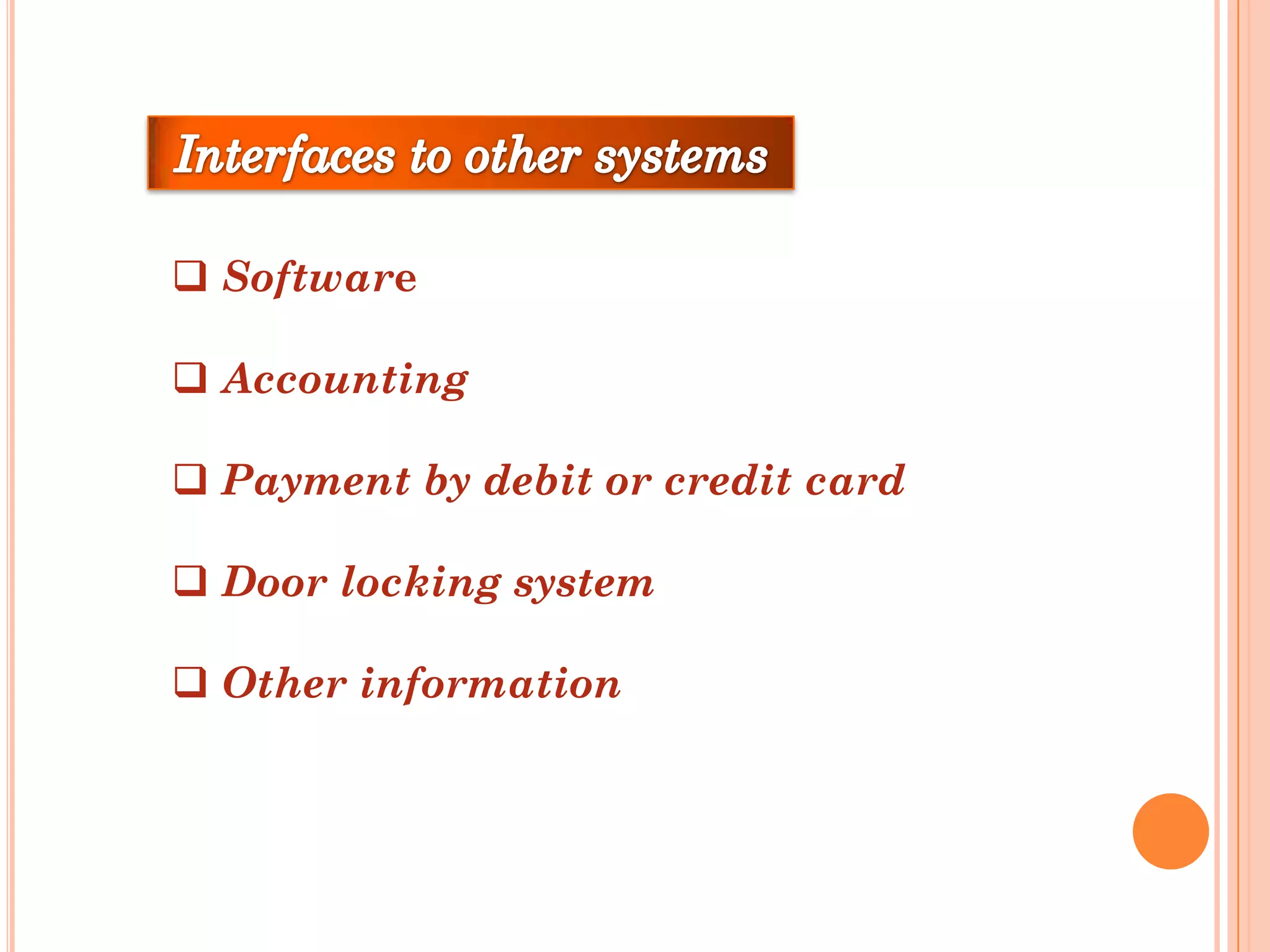 Presentation on hotel management information system | PPTX