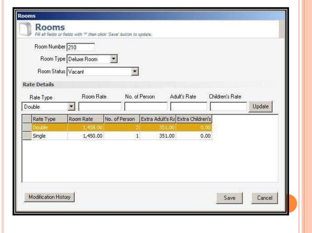 Presentation on hotel management information system | PPTX