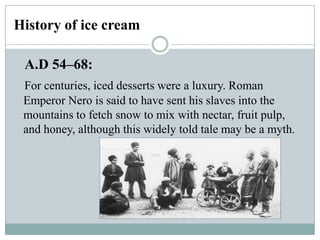 Presentation on Ice cream Industry | PPTX