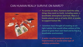 Mission to Mars | PPTX