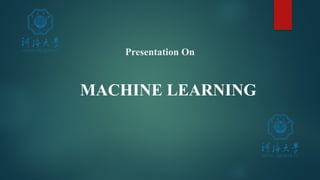 Presentation on Machine Learning types .pptx