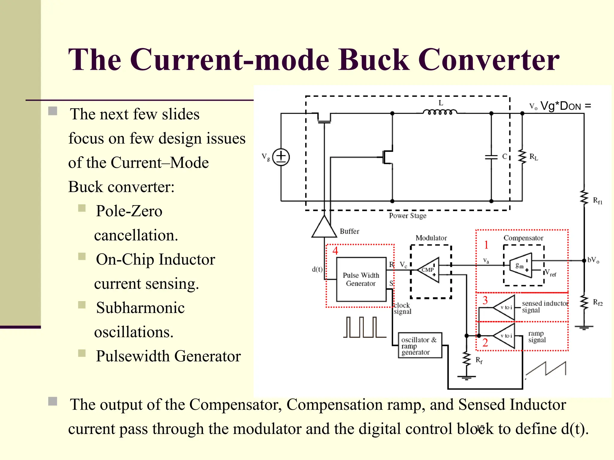 Presentation_ON-CHIP CURRENT SENSING TECHNIQUE FOR CMOS MONOLITHIC ...