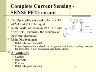 Presentation_ON-CHIP CURRENT SENSING TECHNIQUE FOR CMOS MONOLITHIC SWITCH-MODE.ppt