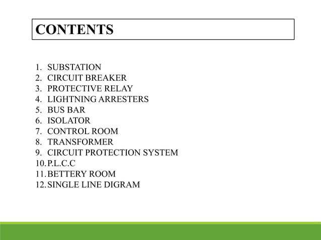 Presentation on 132 kv gss | PPTX