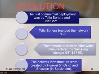 Presentation on 4 g | PPTX
