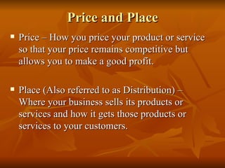 Presentation on 4 p's | PPT