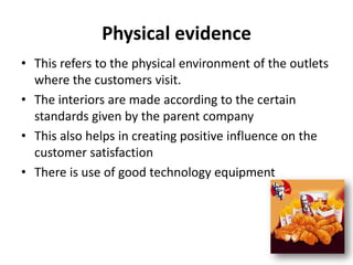 Presentation on 7p’s of KFC | PDF