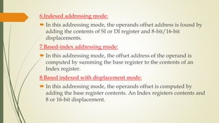Presentation on 8086 microprocessor | PPTX | Operating Systems ...