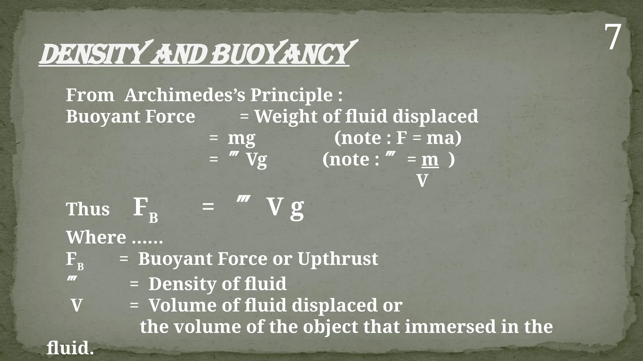 Presentation on about Archimedes' principle.pptx | Free Download