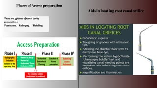Presentation on Access Cavity Preparation in Premolars (Maxillary and ...