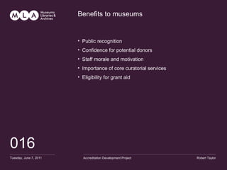 Accreditation: The UK Standard for Museums & Galleries - The New ...