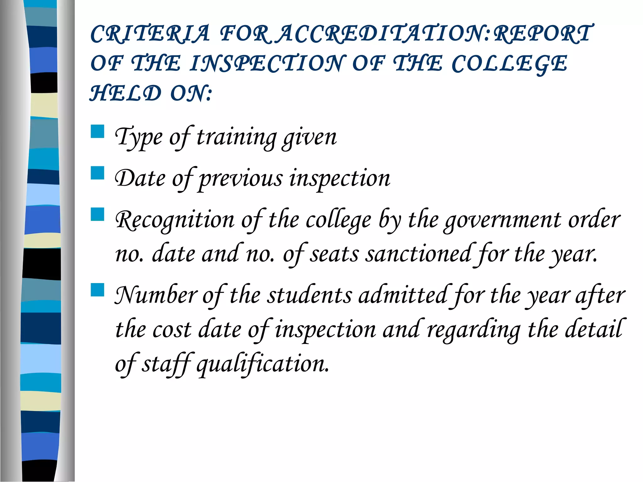 Presentation on Accreditation | PPT