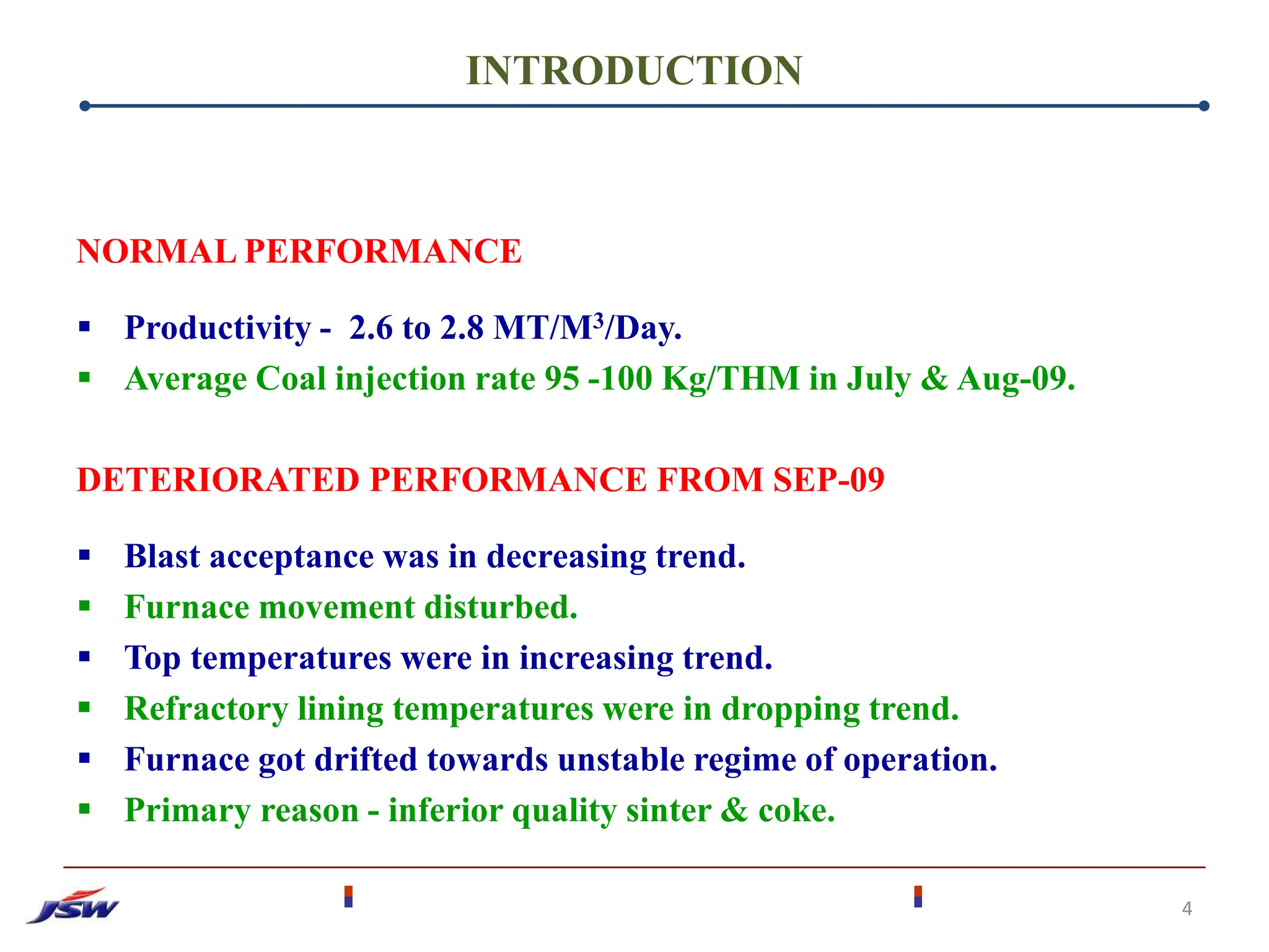 Presentation on Accretion removal in BF2 at JSW Salem.ppt