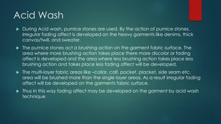 Presentation on acid wash | PDF