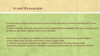 Presentation on adapter pattern | PPTX