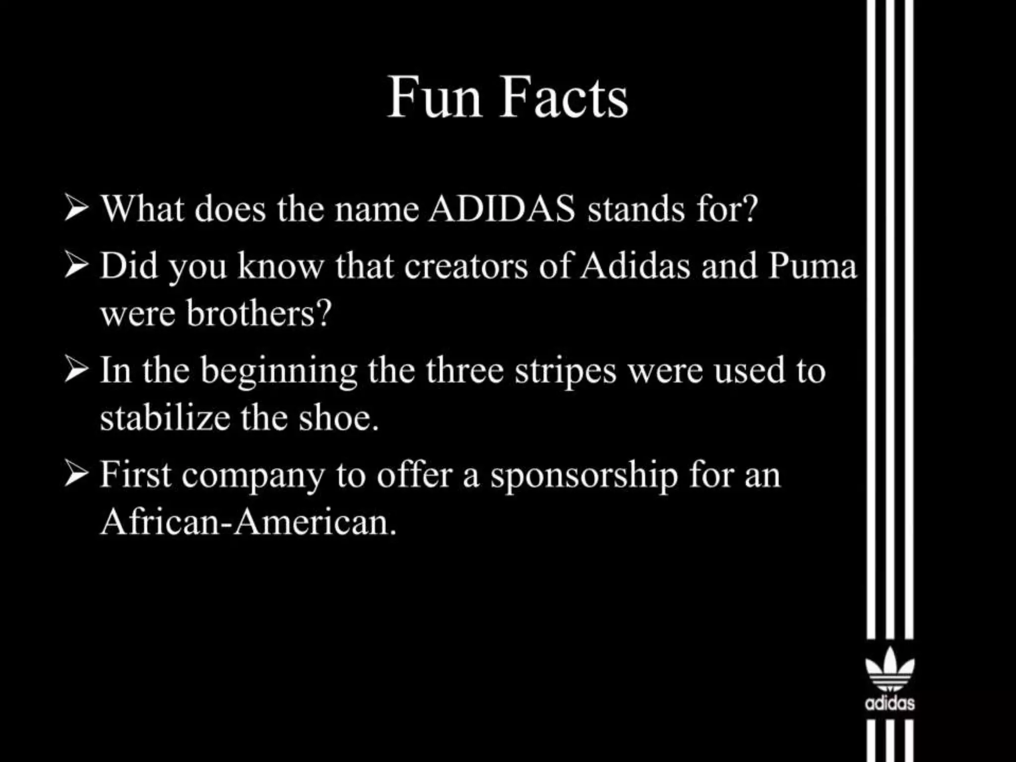 Presentation on adidas and it's company profile | PPTX