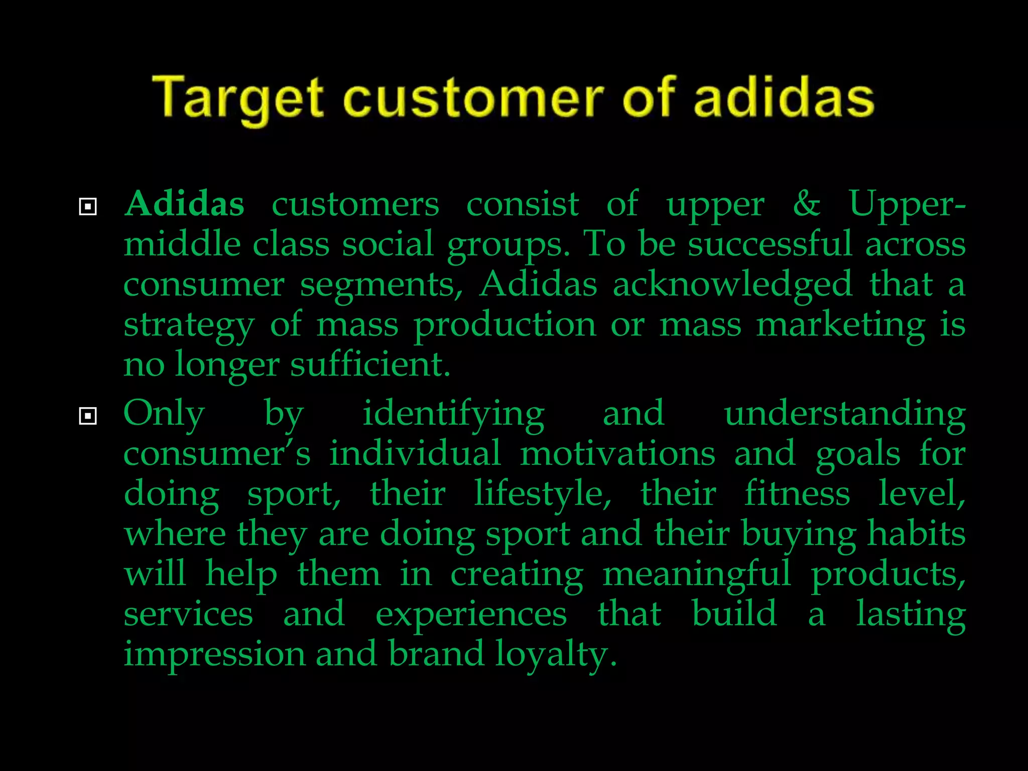 Presentation on adidas and it's company profile | PPTX