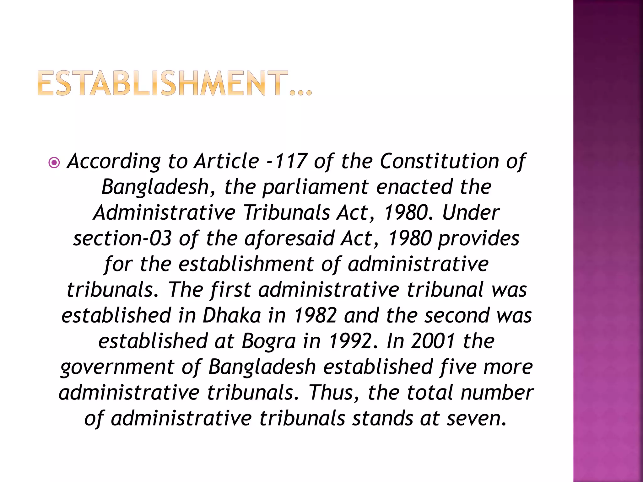 presentation on Administrative tribunal.pptx