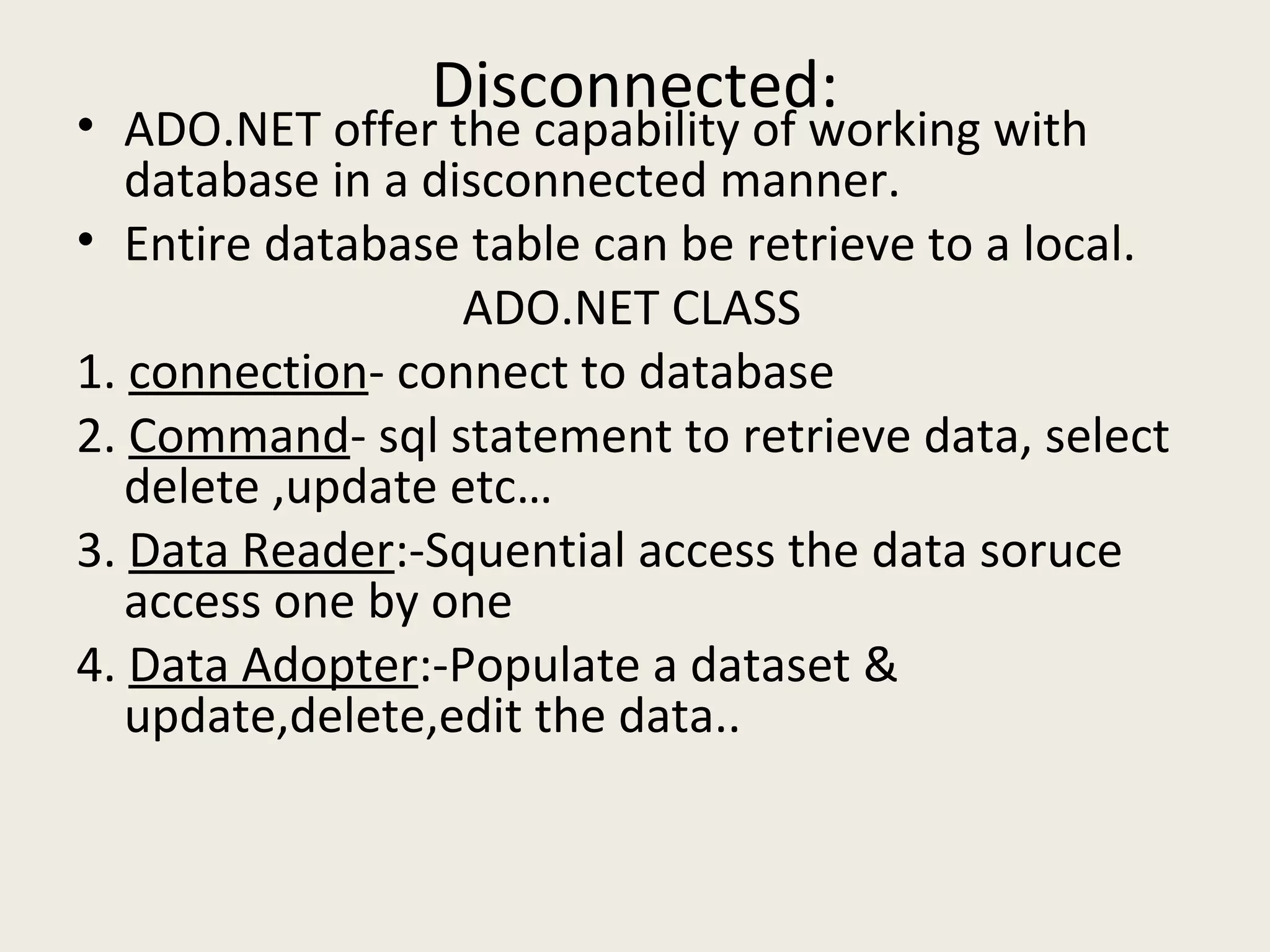 ado.net