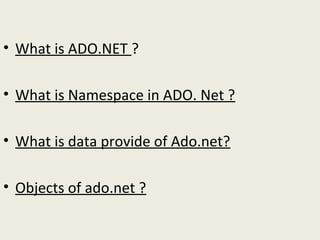 ado.net