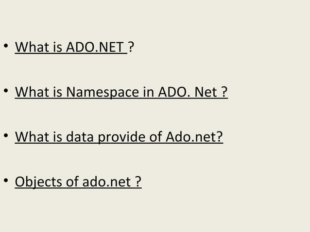 ado.net