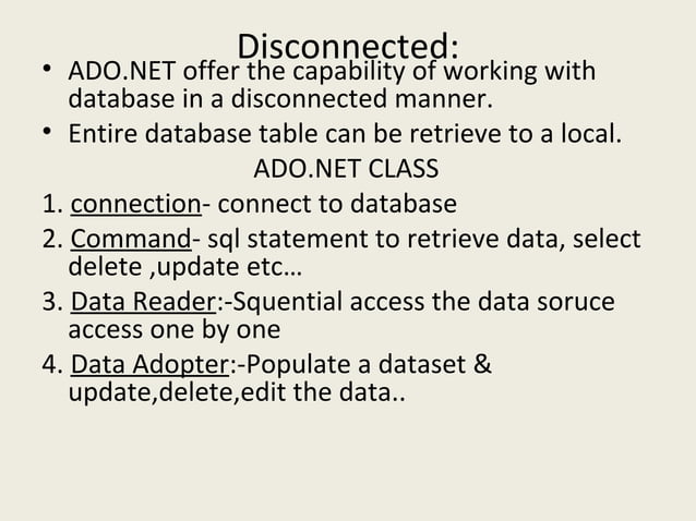ado.net
