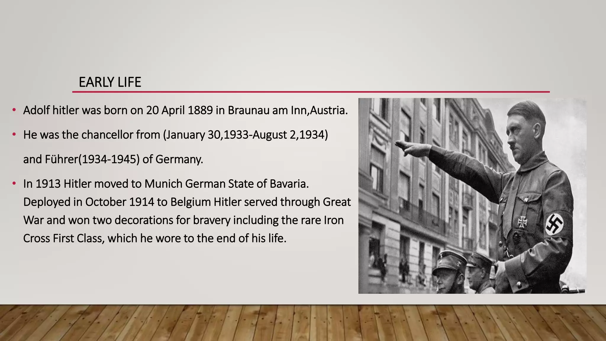 Presentation on adolf hitler | PPTX