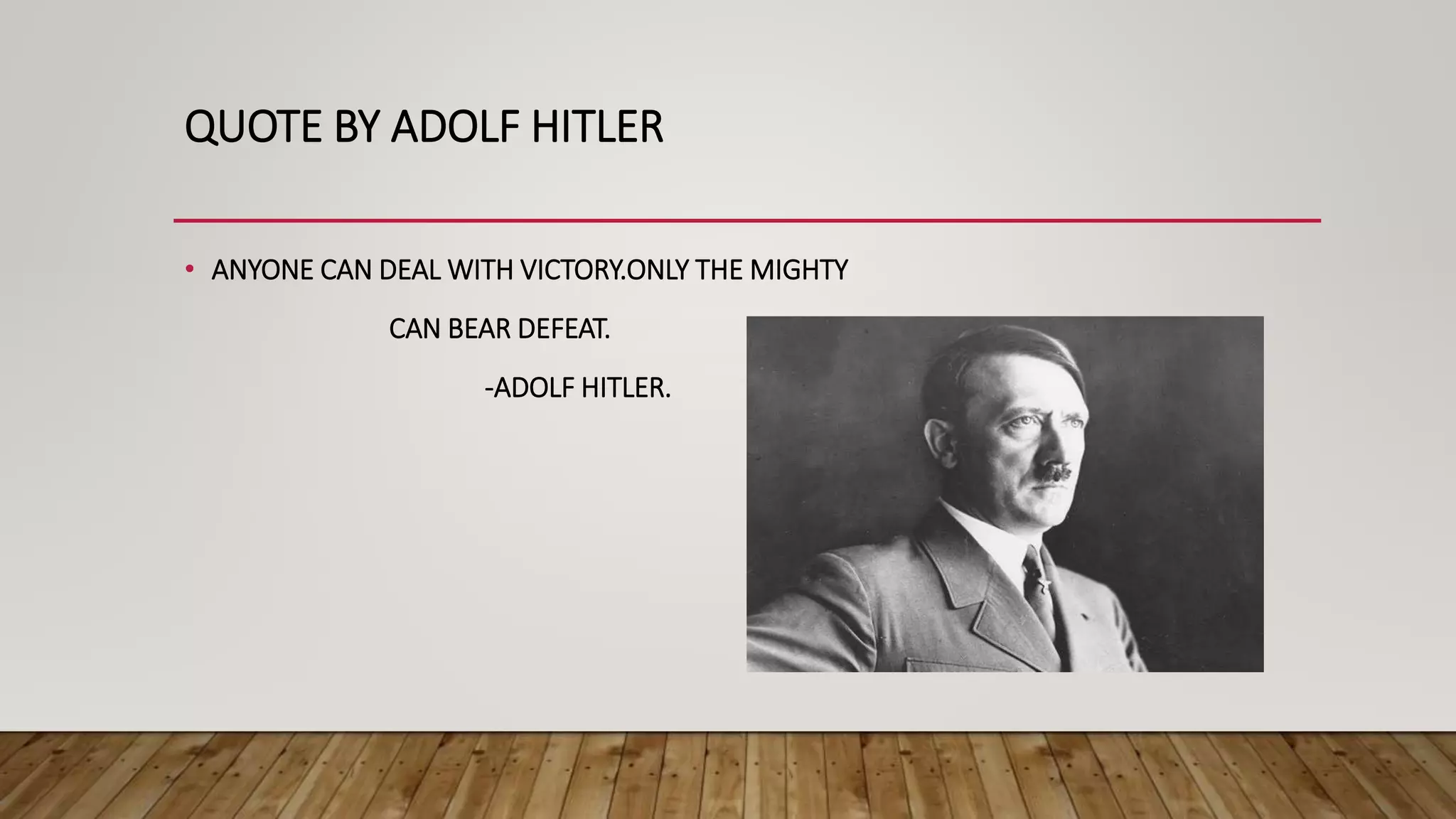 Presentation on adolf hitler | PPTX