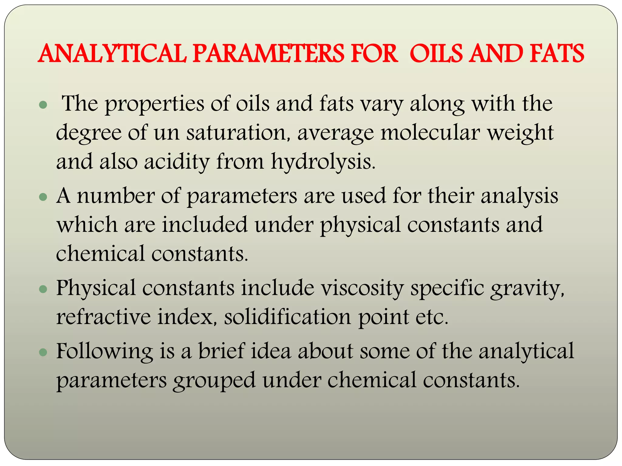 Presentation on adulteration in fats and oils manoj | PPTX