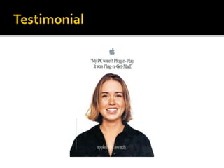 Presentation on advertising execution styles | PPTX