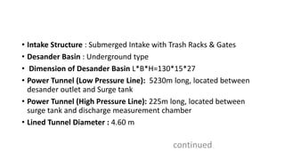 Presentation on middle marshyangdi hydropower project | PPTX