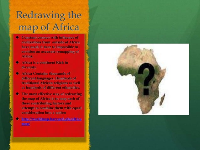 Redrawing the Map of Africa | PPTX