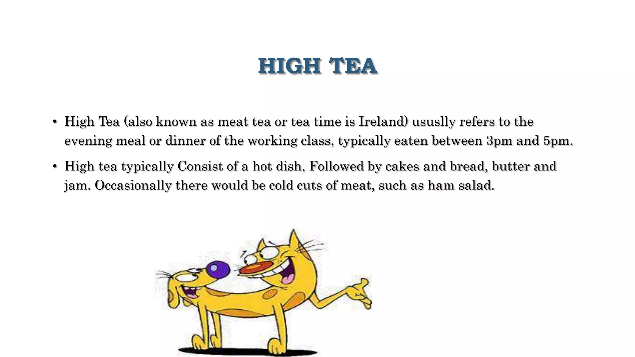 Presentation on afternoon tea | PPTX