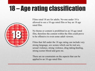 Presentation on age in film | PPTX