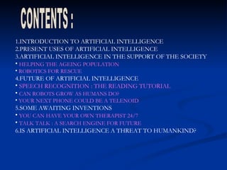 Presentation on ai | PPT