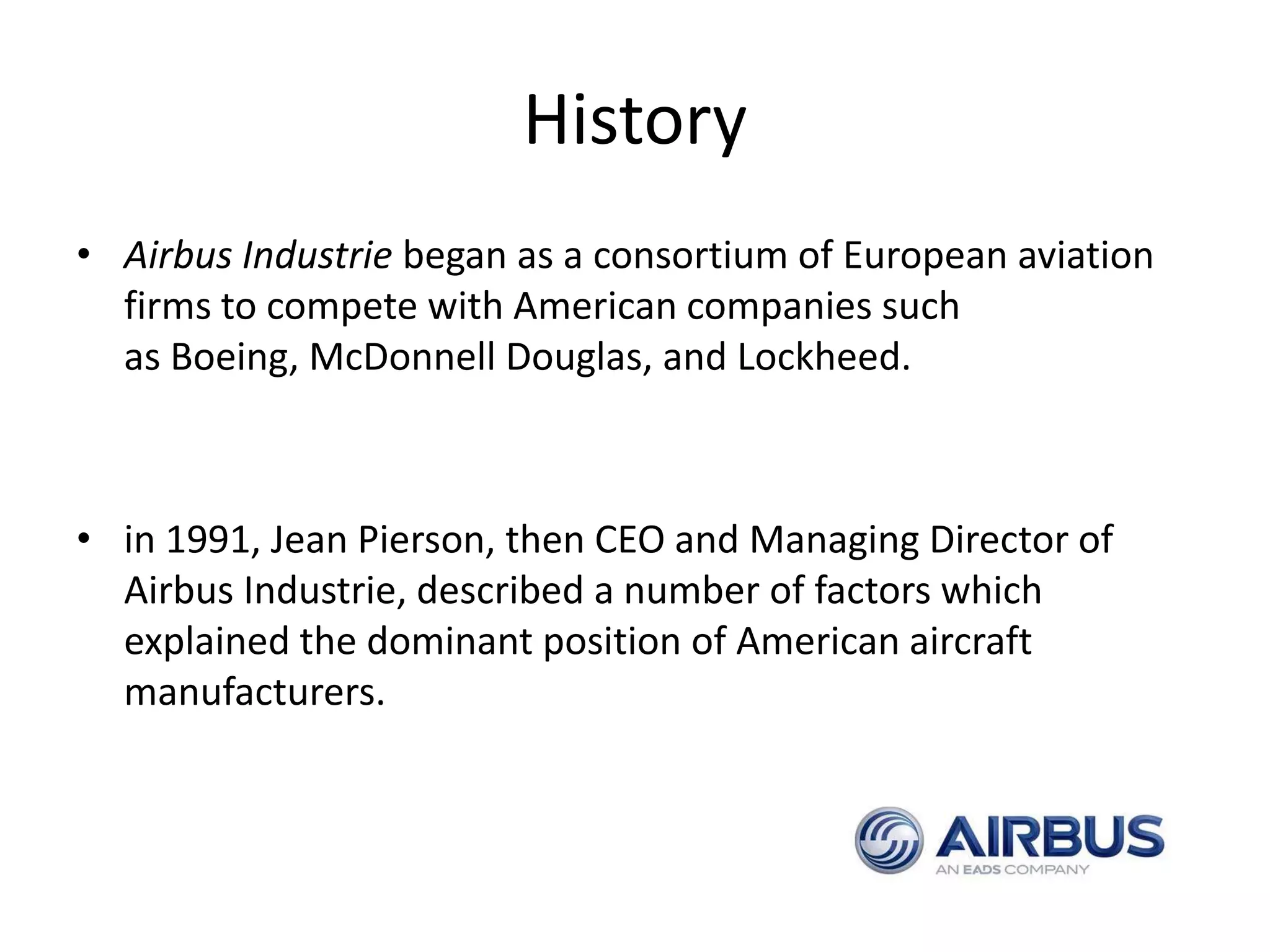 Presentation on airbus | PPTX