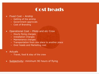 Presentation On Airship | PDF