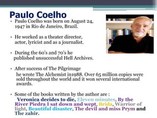 Presentation on alchemist novel | PPTX