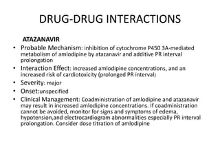 Presentation on amlodipine baharuddin | PPT