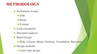 Presentation on analysis and design of earthquake resistant multistorey ...